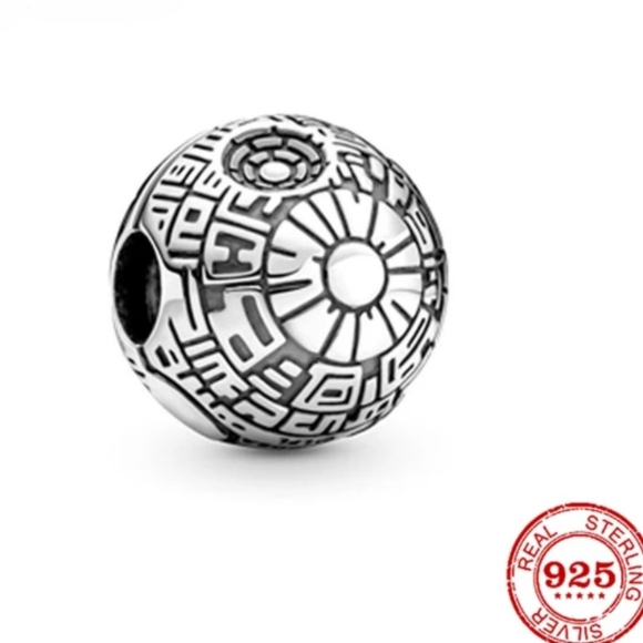 Pandora | Jewelry | Pandora Sterling Silver 925 Death Star Space Ship ...
